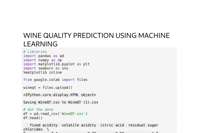 Do data predictive analysis using python by Brian_masheti | Fiverr Do data predictive analysis using python by Brian_masheti | Fiverr